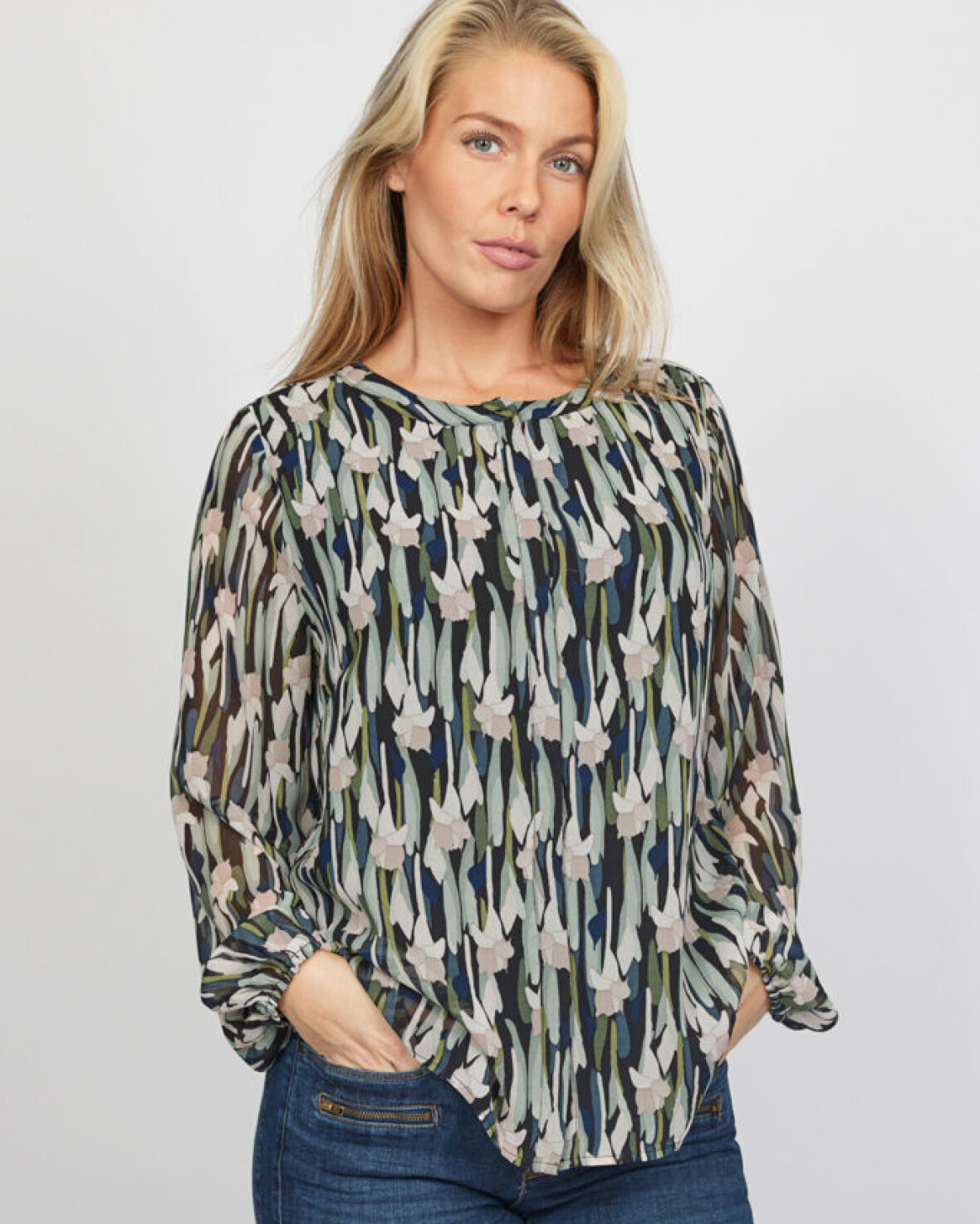 Knud E - ANNIKE BLOUSE - 2-BIZ - køb onlin og få hurtig levering